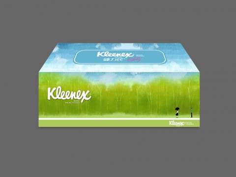 Kleenex Tissue Box and Softpack Packaging Design - bdworkshop®